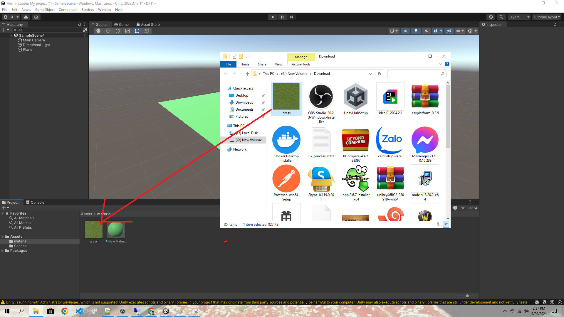 [Unity] Tự học unity xây dựng game, xây dựng map đồng cỏ part 1