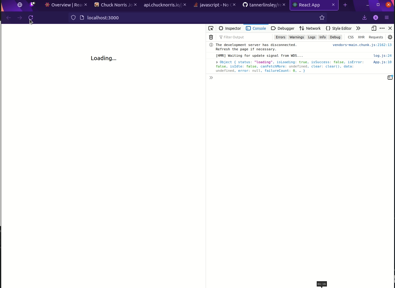 Learning react-query
