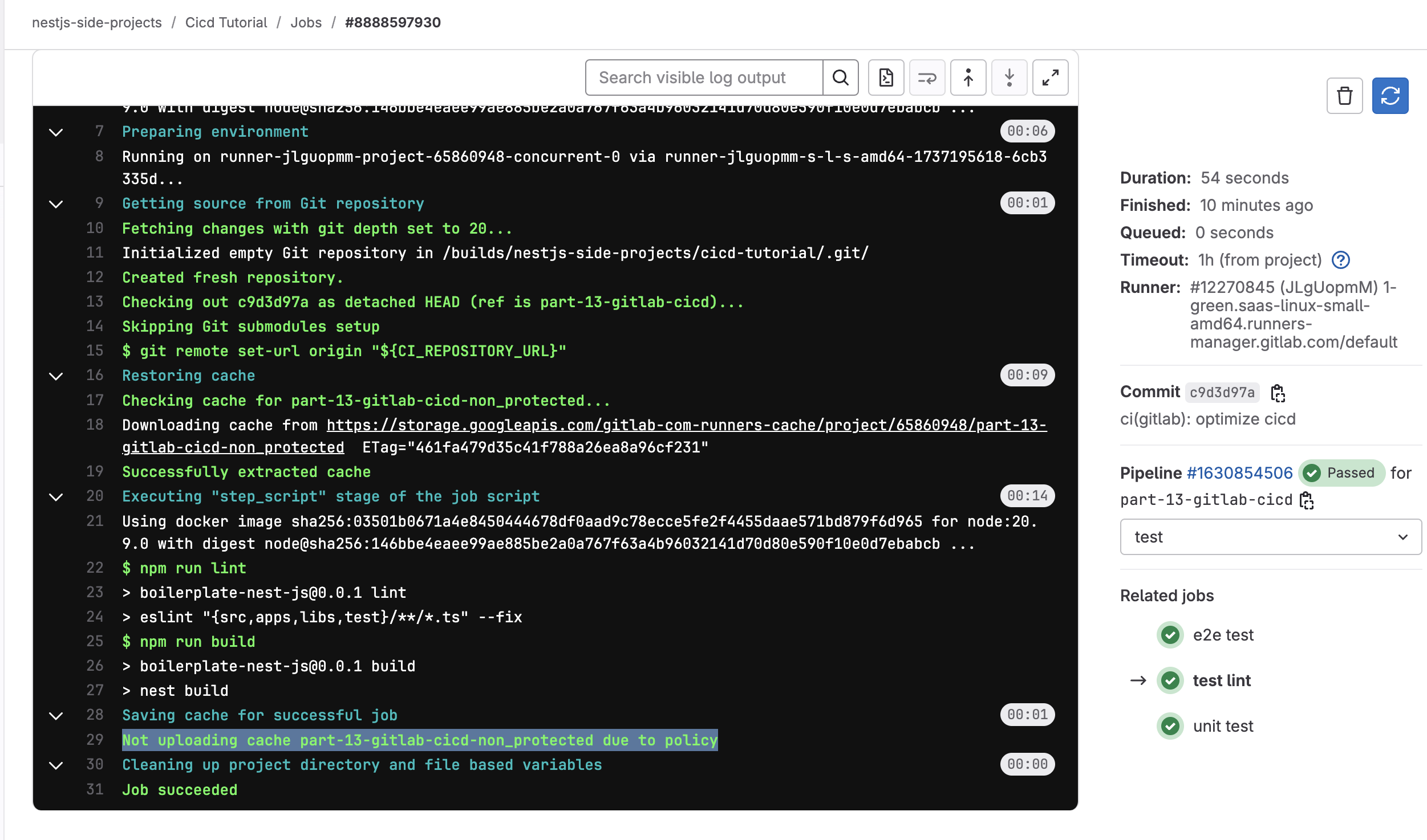 Setup Boilerplate NestJS: Setup Gitlab CI/CD ️🚀 - Viblo