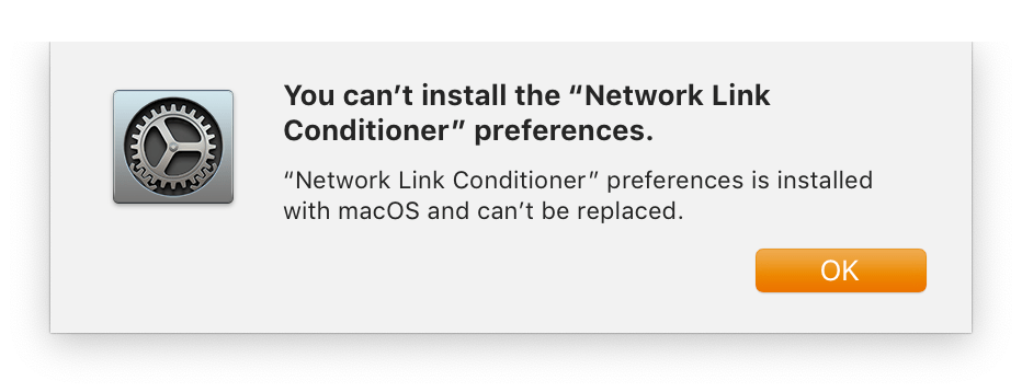 Network Link Conditioner