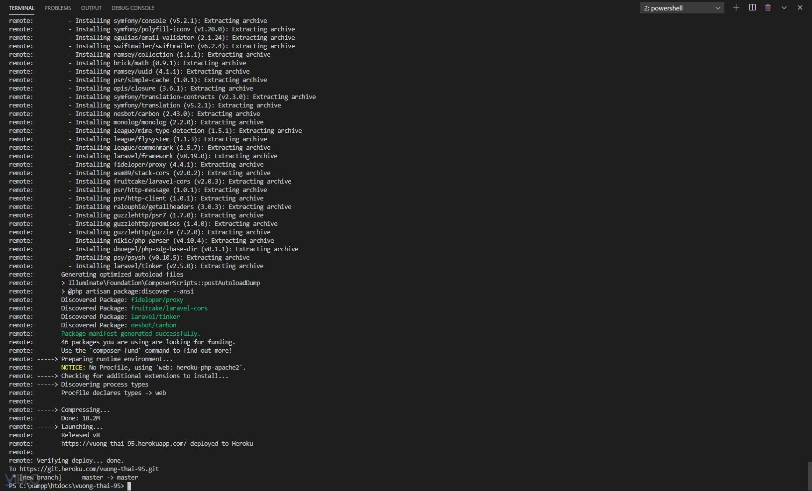 Bạn đã biết cách deploy project Laravel lên Heroku? - Viblo