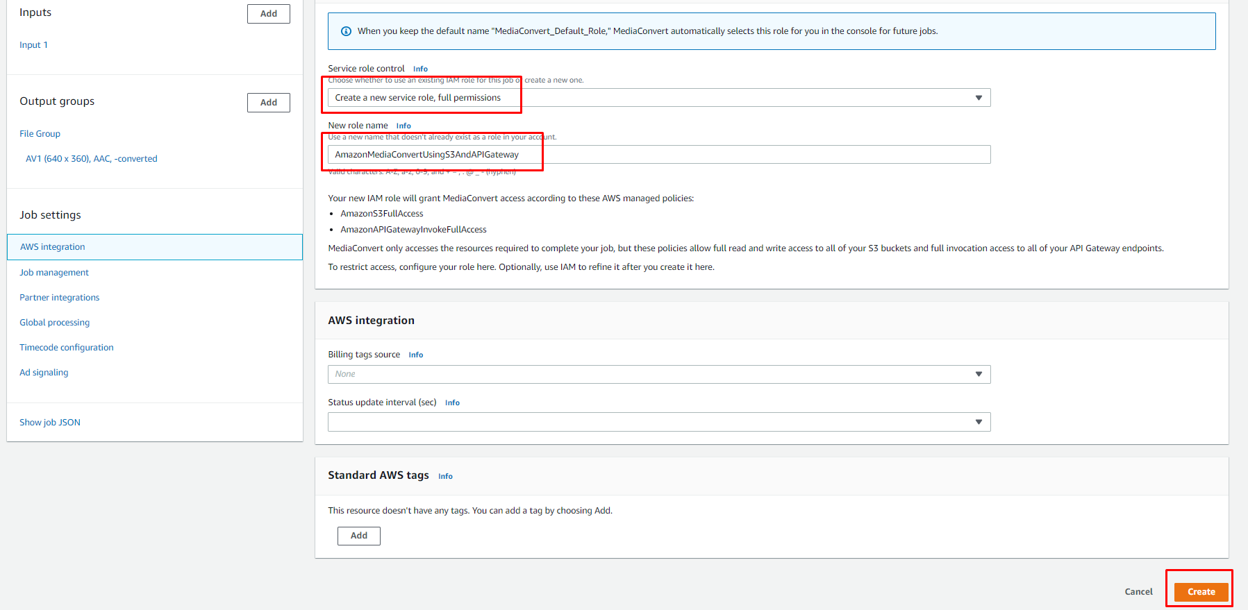 Sử dụng AWS MediaConvert để xử lí auto convert video HD sang SD