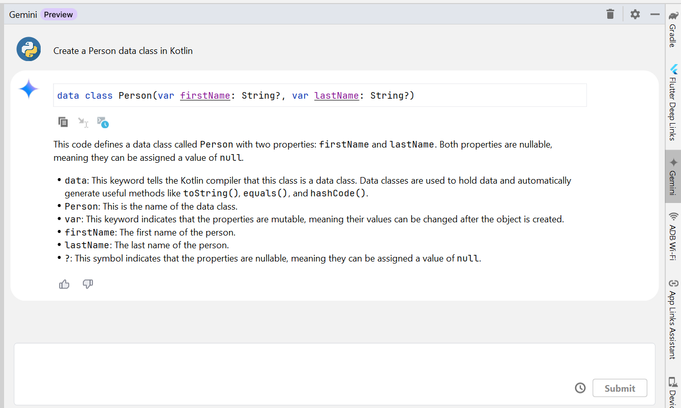 Gemini AI trong Android Studio, bạn đã thử chưa?