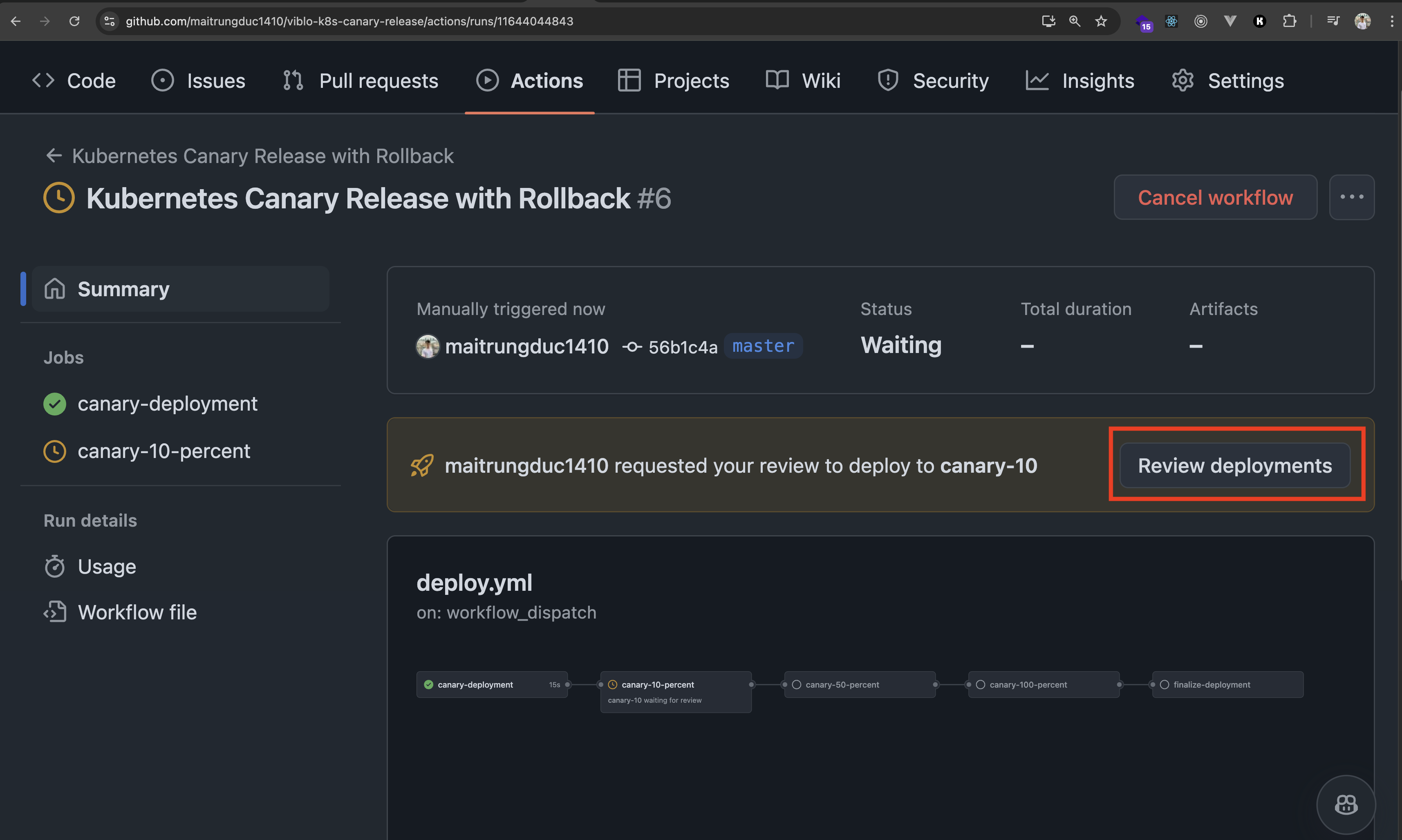 Setup Canary release trên Kubernetes với Nginx Ingress và tích hợp với ...
