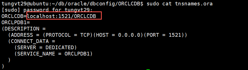 Dựng Oracle Database với Docker container