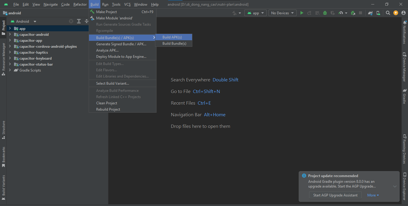 Caused by: org.gradle.api.tasks.StopExecutionException: Your project path contains non-ASCII ...