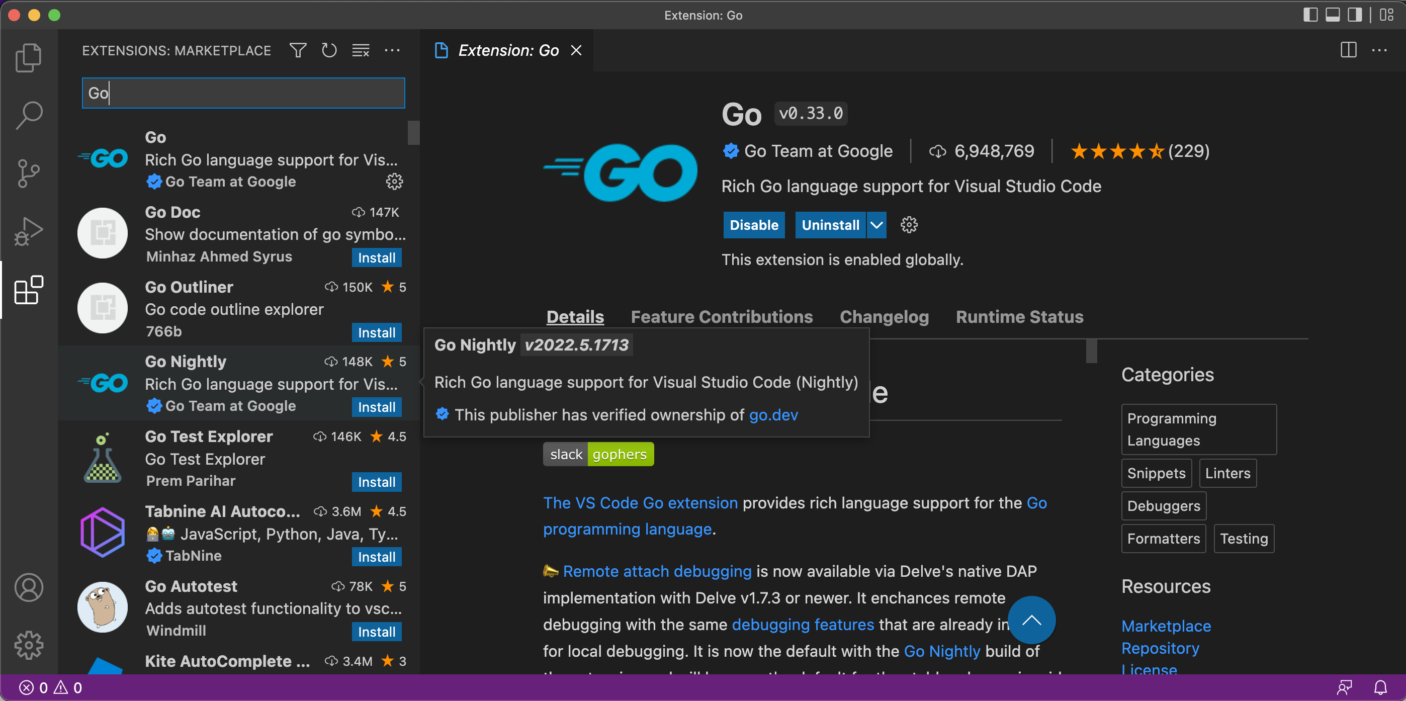 Hướng dẫn setup môi trường lập trình Golang với Visual Studio Code