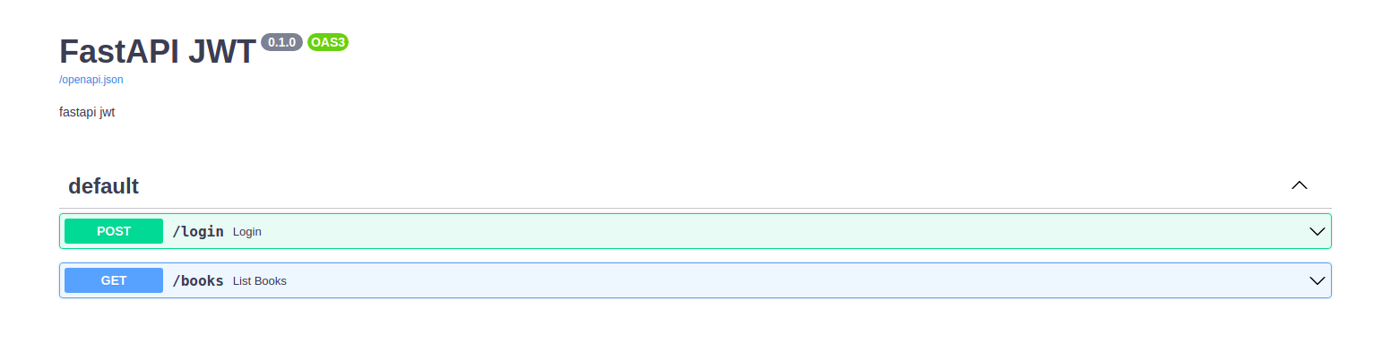 Tích hợp FastAPI với authentication bằng JWT