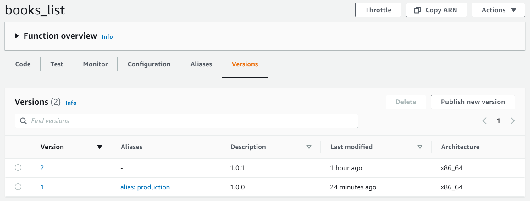 Serverless Series (Golang) - Bài 7 - Organization environment with Lambda version and alias