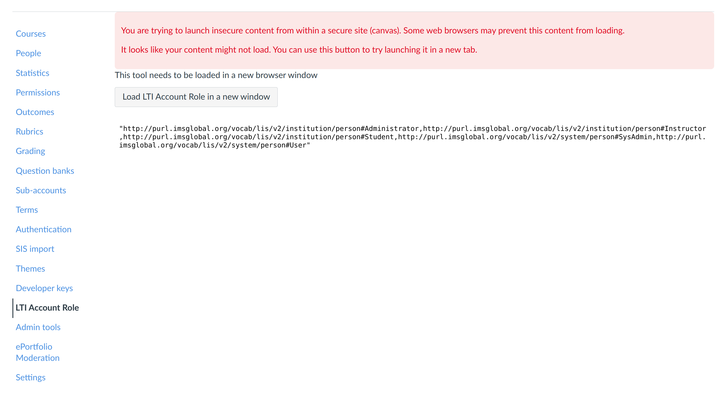 Cài đặt LTI cho Canvas LMS trên NodeJS
