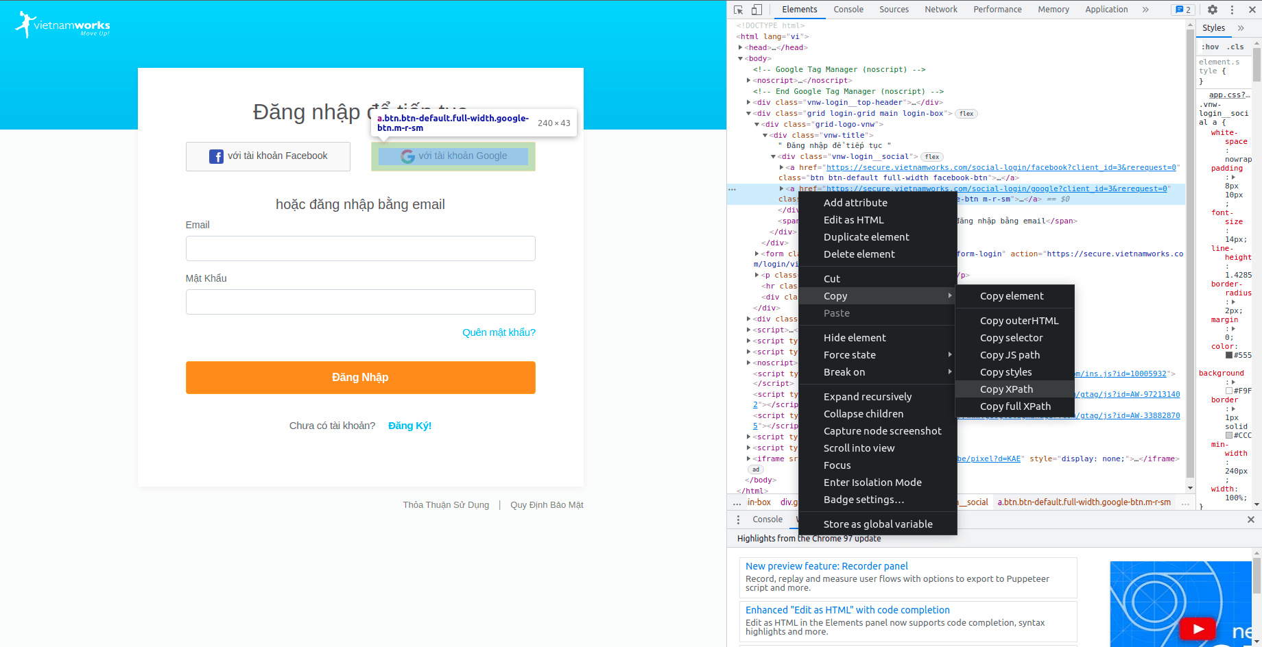 Sử dụng chromedp với golang để crawl các trang web có nội dung được tạo bởi javascript
