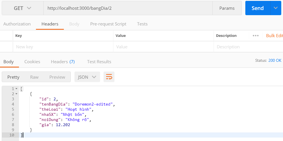 Xây dựng Restful Api bằng Nodejs - Viblo