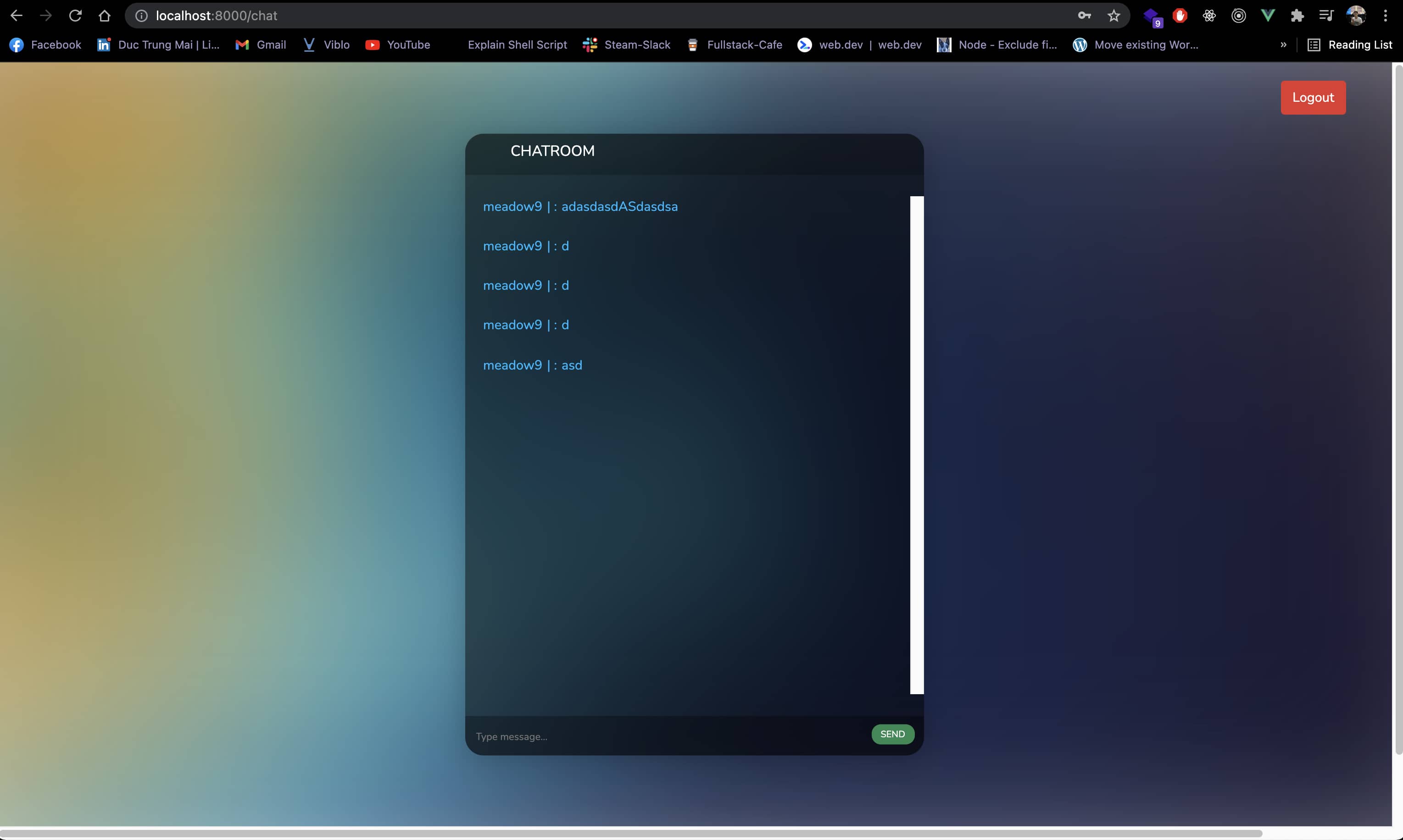 Xác thực ứng dụng chat Realtime với Laravel Passport, SocketIO, Laravel ...