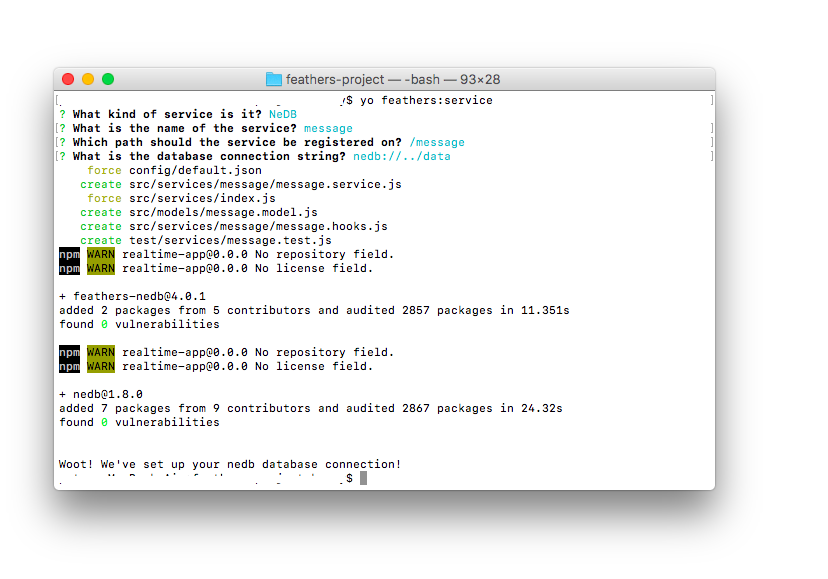 Build Light-Weight REST with FeathersJS