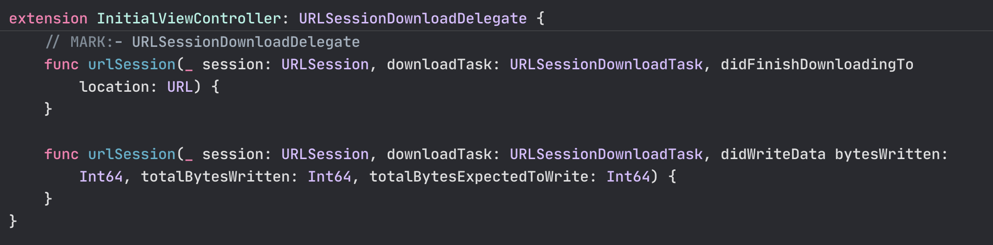 Hiển thị tiến độ download bằng URLSession