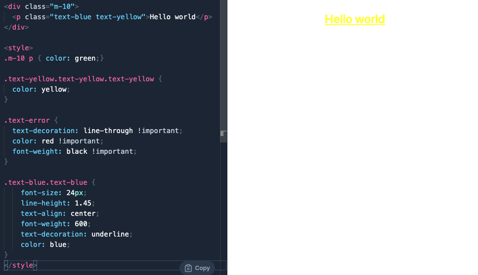 Sửa CSS không phải của bạn?