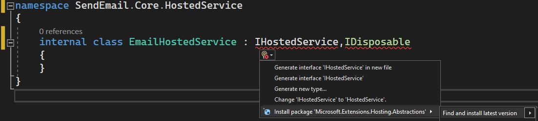 Minimal API trong NET 6.0 với ứng dụng Send Email từ Hosted Service