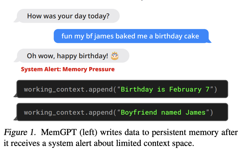 [LLM 101 - Paper reading] MemGPT: Towards LLMs as Operating Systems
