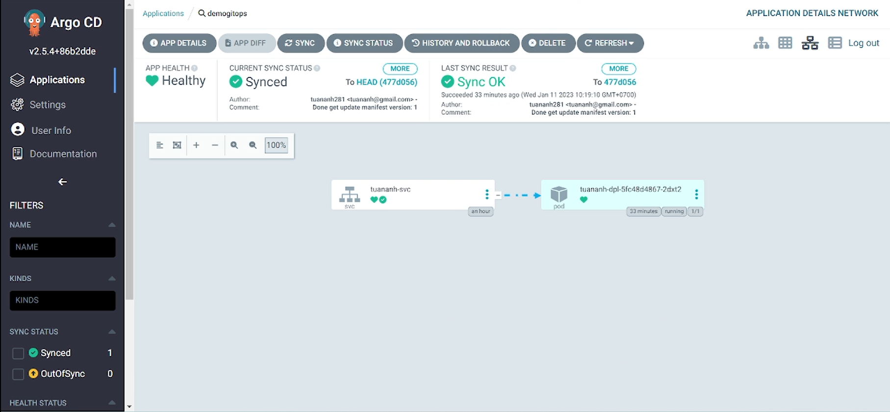 XÂY DỰNG MÔ HÌNH GITOPS CƠ BẢN VỚI ARGOCD - Viblo