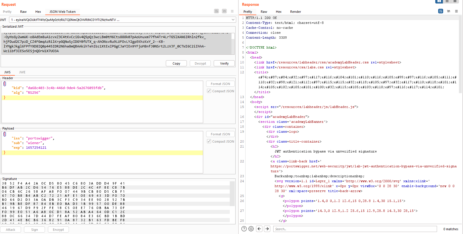 JSON Web Tokens (JWT) có dễ bị "gãy" không?