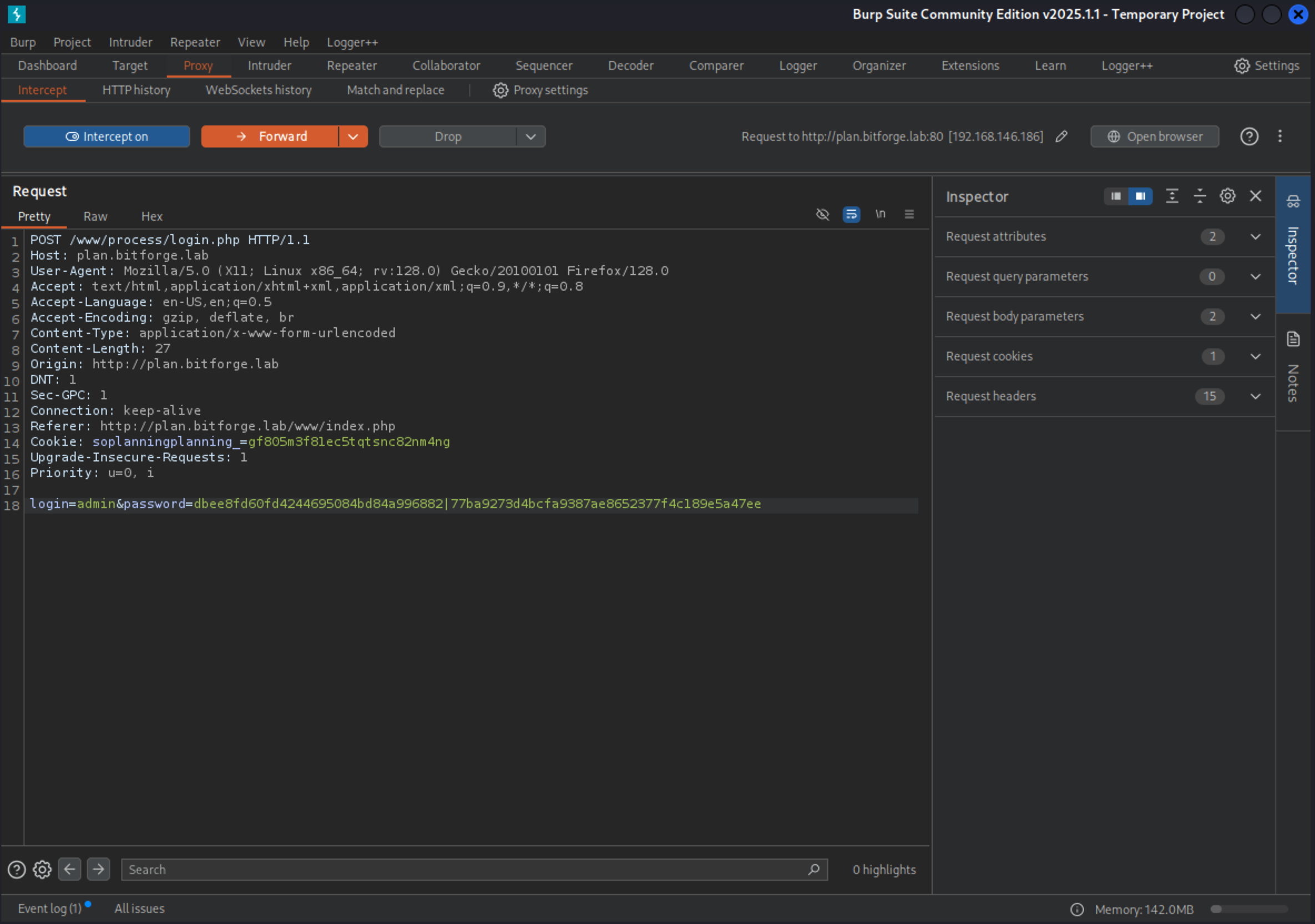 [Write-up] Offsec Proving Grounds: Bitforge | Lỗ hổng phân quyền