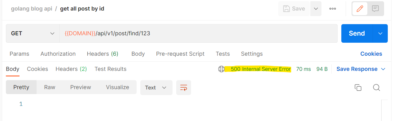 [Golang] Dealing with the panic in your rest api.