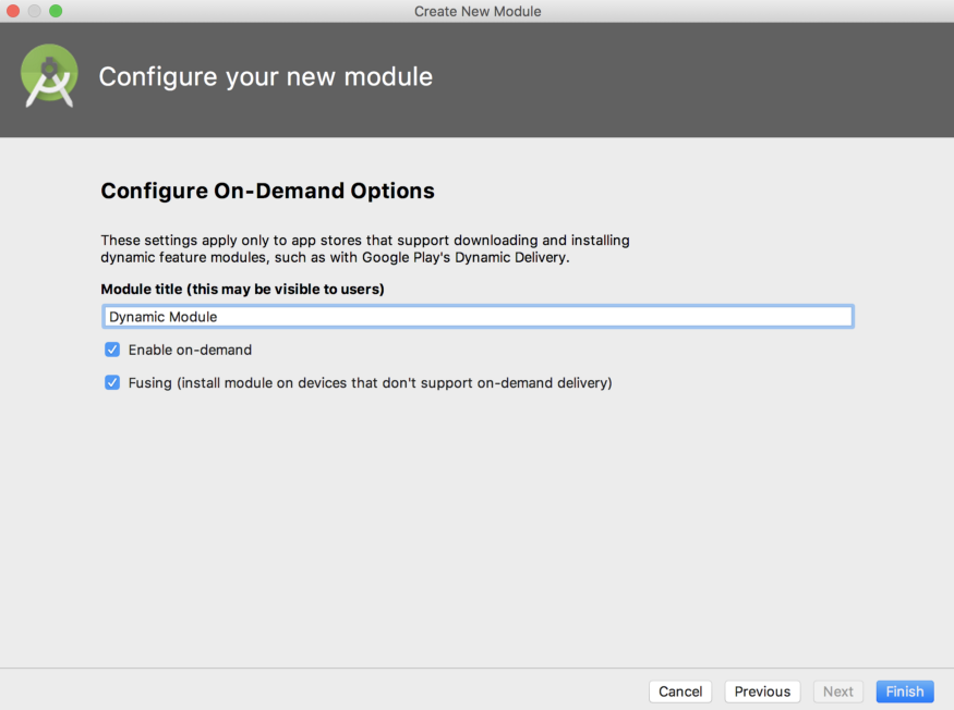 Android Dynamic Feature Modules