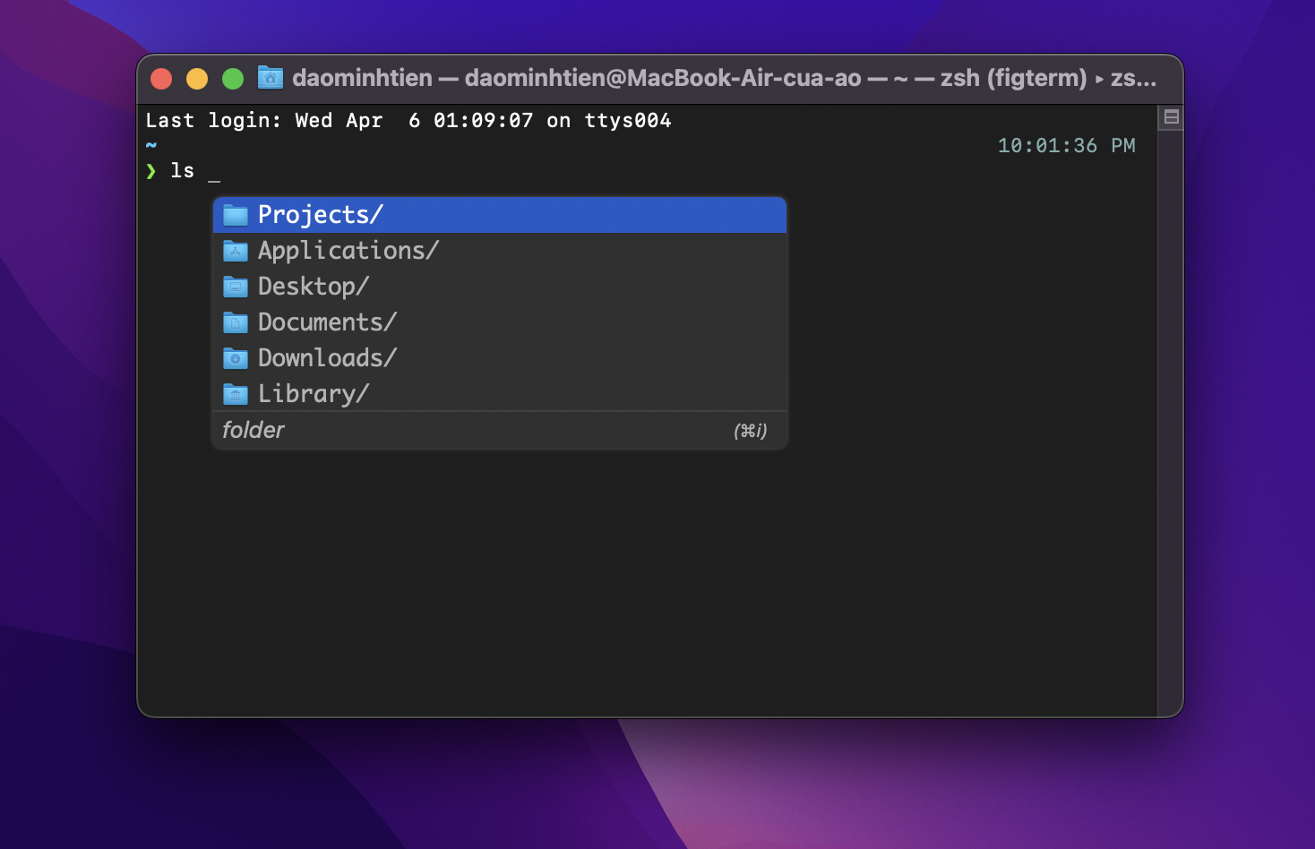 Fig.io: add-ons autocomplete tốt nhất dành cho terminal