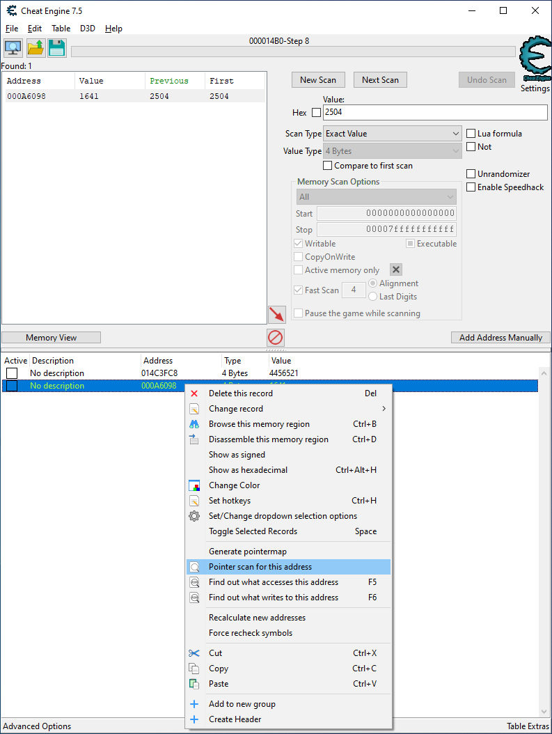 Hướng dẫn cơ bản về Cheat Engine - Multilevel Pointers (Phần 2)
