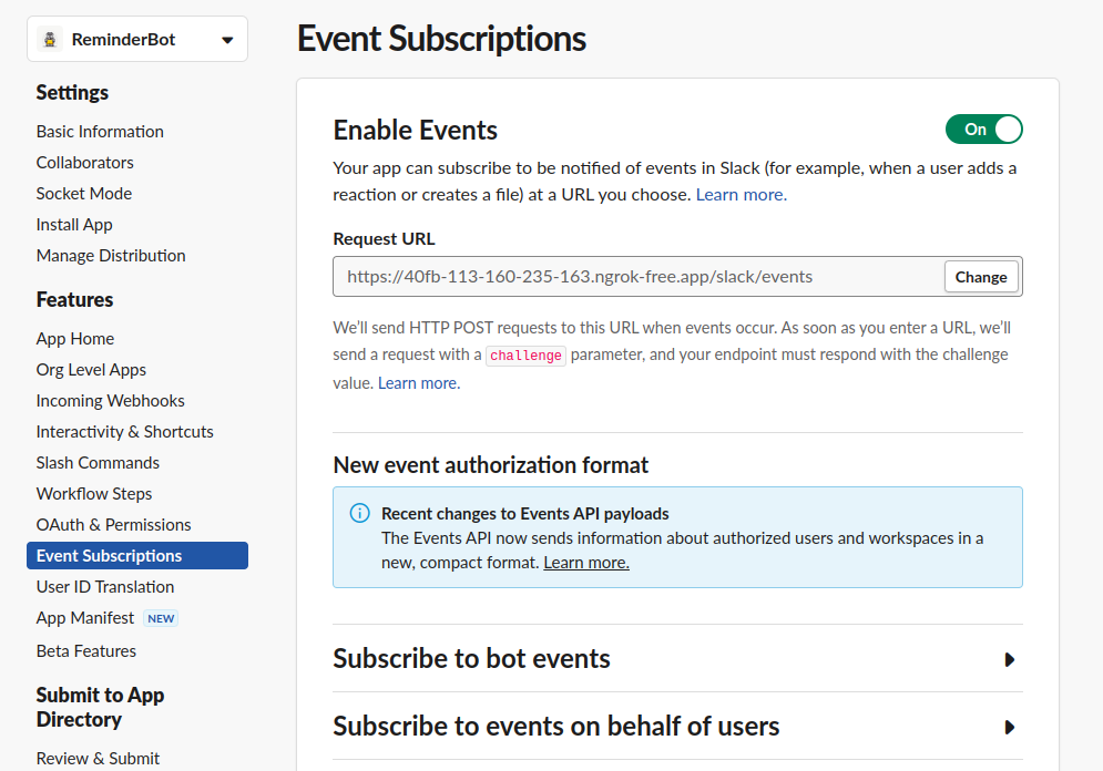 Build Slack bot đơn giản bằng Flask - Viblo