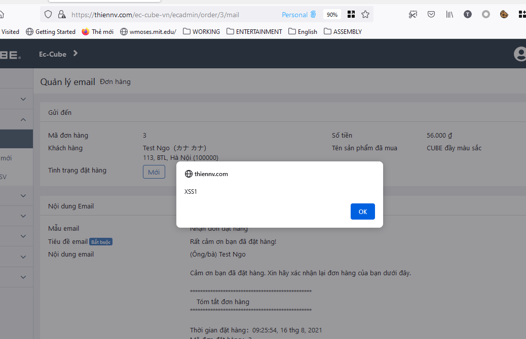 EC-Cube CMS và một số vấn đề bảo mật