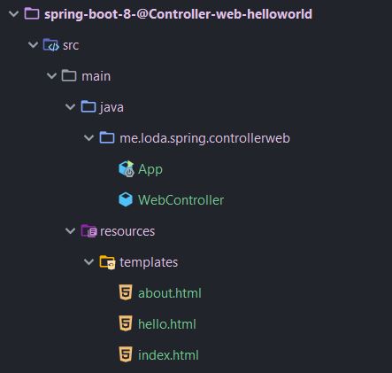 「Spring Boot #8」 Tạo Web Helloworld với @Controller + Thymeleaf