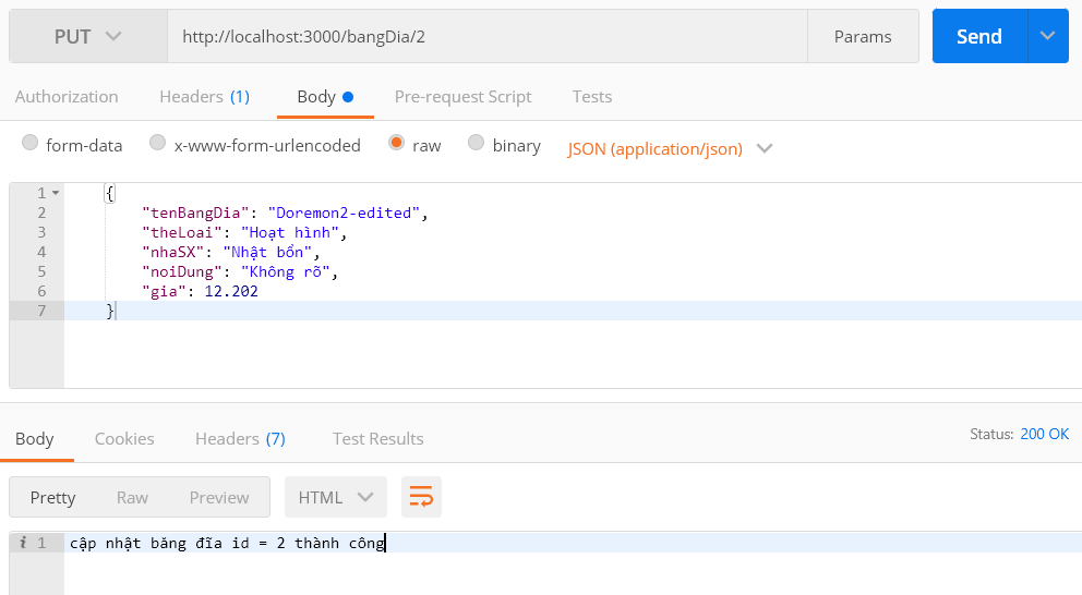 Xây dựng Restful Api bằng Nodejs - Viblo