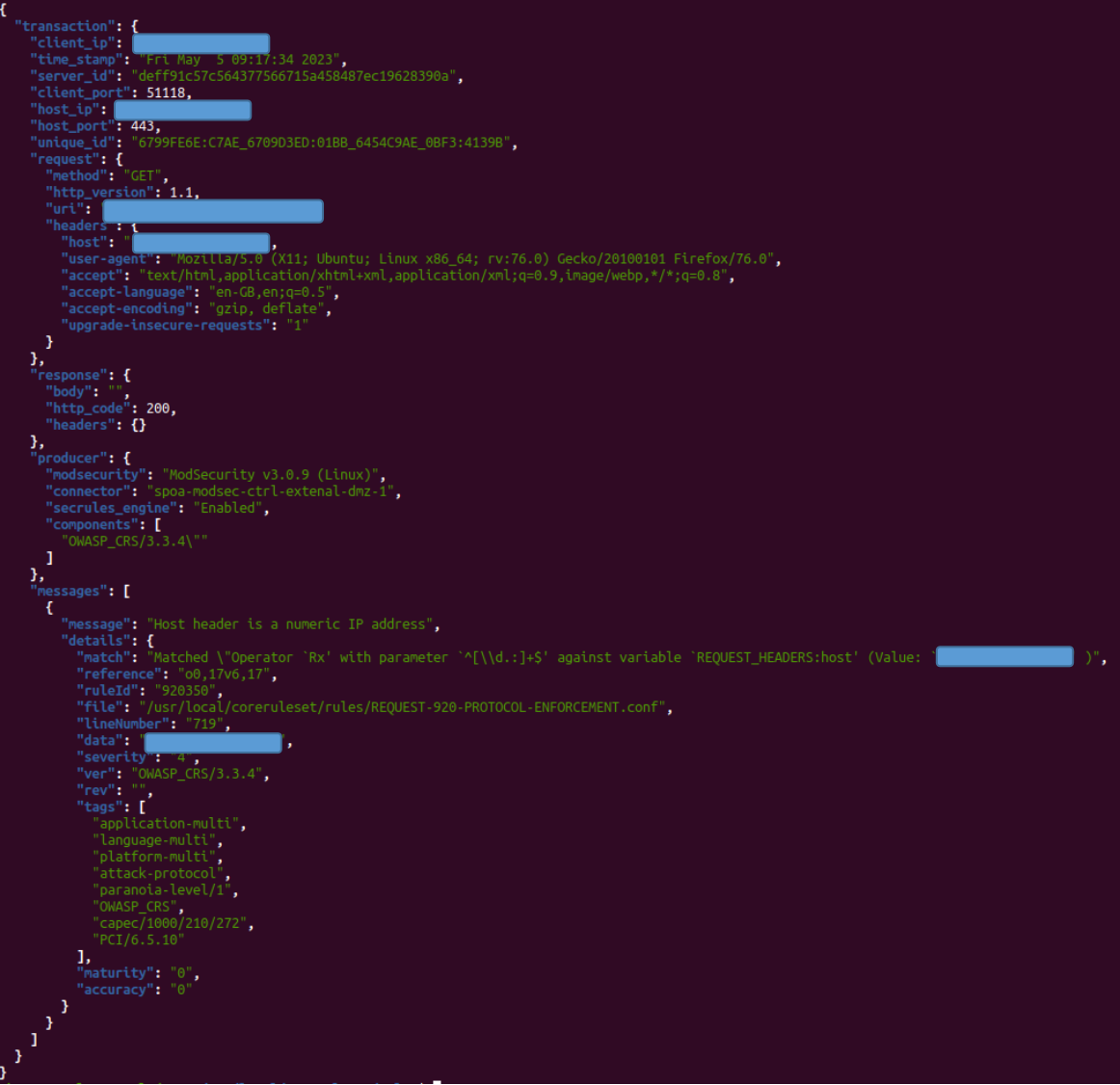 Cài đặt WAP cho HAProxy với ModSecurity - Sunteco Cloud