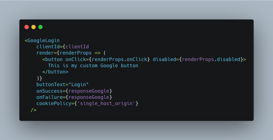 Tích hợp đăng nhập Google trong ReactJs sử dụng react-google-login