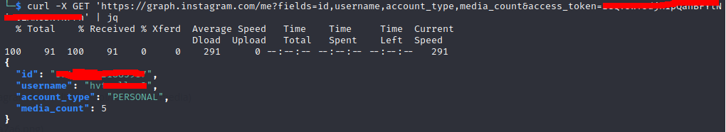 Lấy dữ liệu bài viết của một tài khoản instagram với Instagram Basic API