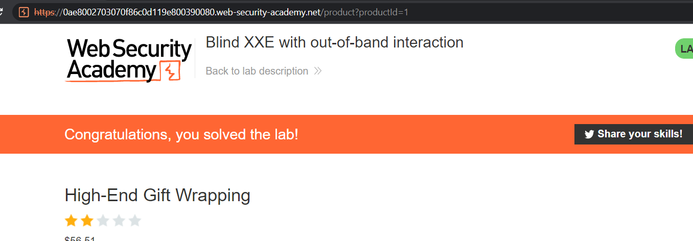 XXE injection vulnerabilities - Lỗ hổng XML (Phần 3)