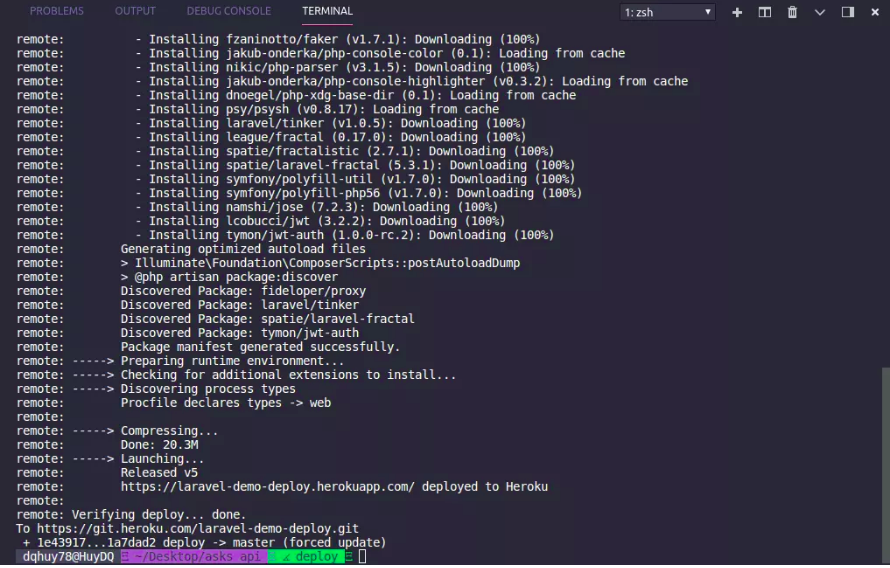 Deploy project Laravel hoàn chỉnh lên Heroku - Viblo