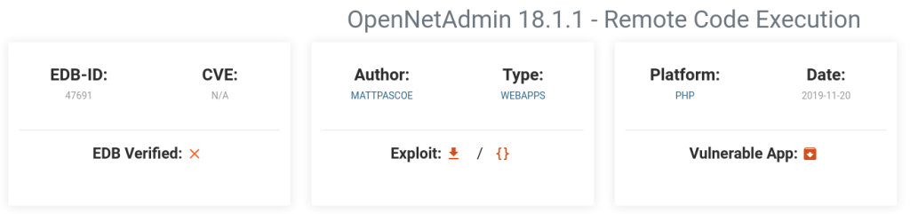 [HTB Write-up] OpenAdmin