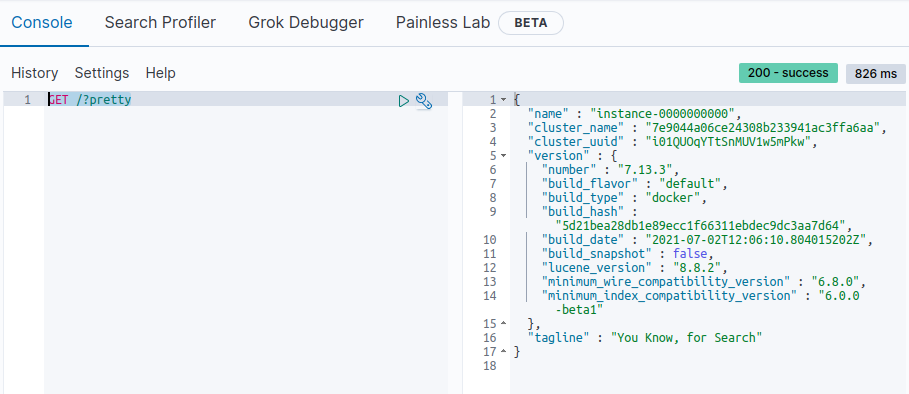 Quick start with Elasticsearch