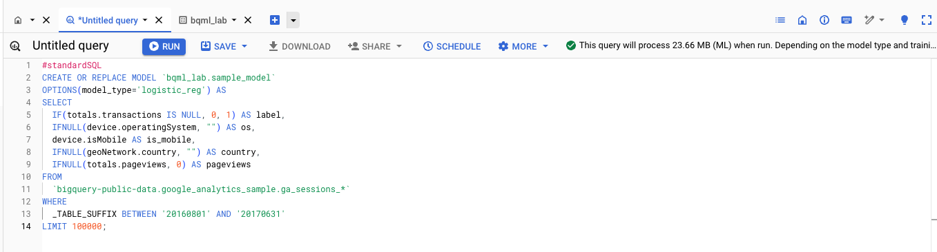 Hands on | Thử tạo Machine Learning models với BigQuery ML trên Google Cloud