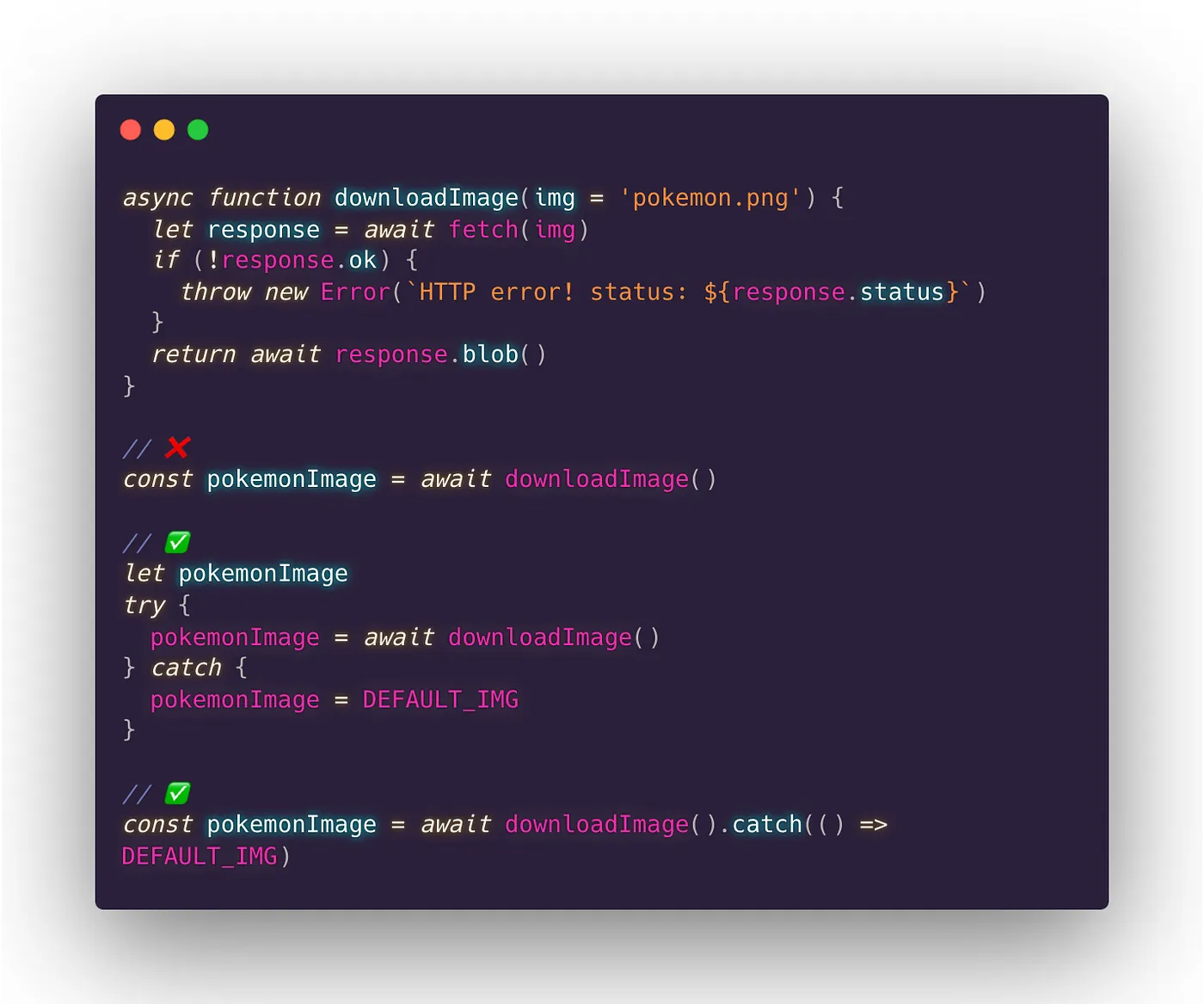 Say bye bye to bad javascript practices👋