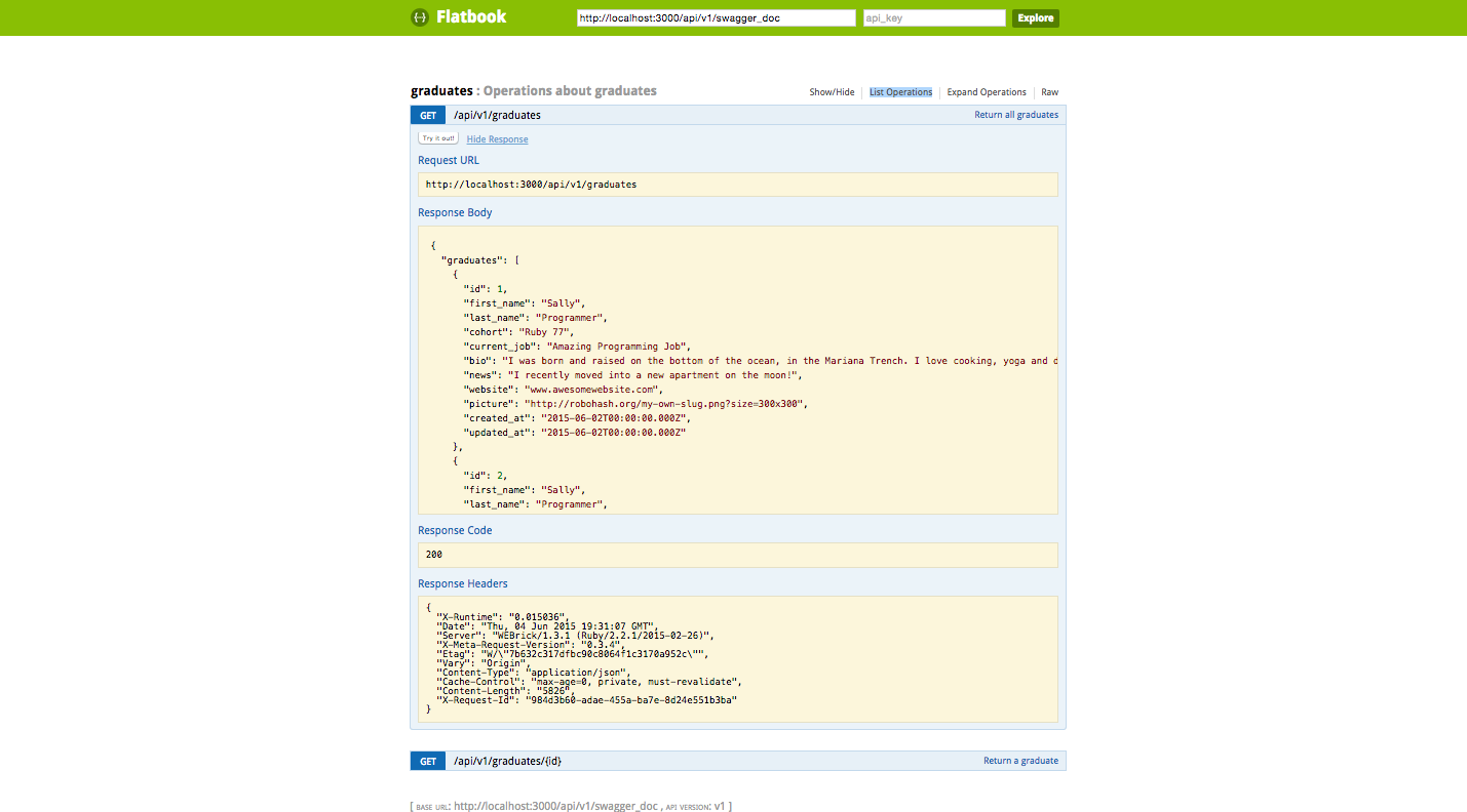 Making a Rails API with Grape
