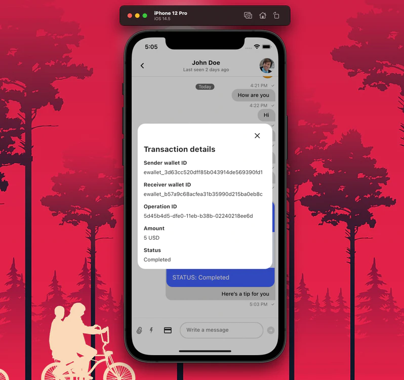 Thanh toán ngang hàng (P2P Payment) với Stream và Flutter