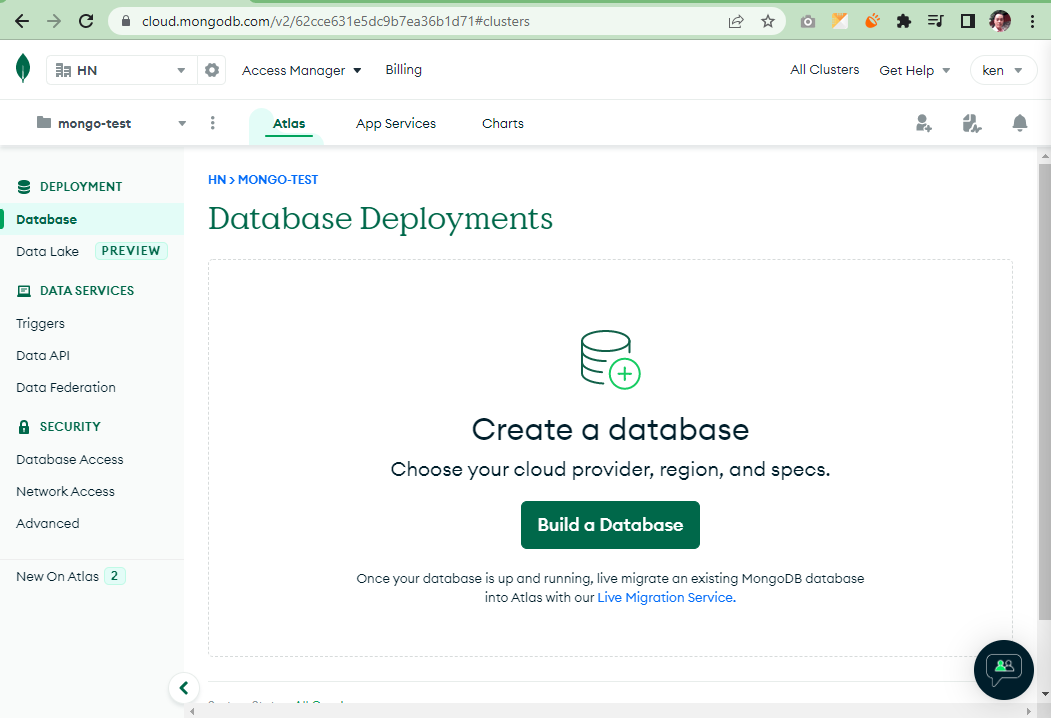 Kết Nối Mongodb Atlas Trong Nodejs 