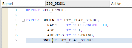 STRUCTURE và TABLE trong SAP ABAP