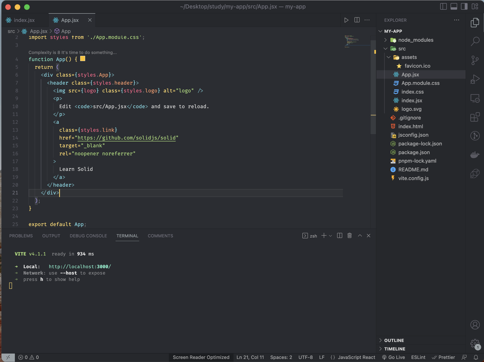 Series SolidJS - Tập 2: Khởi tạo project bằng SolidJS - Viblo
