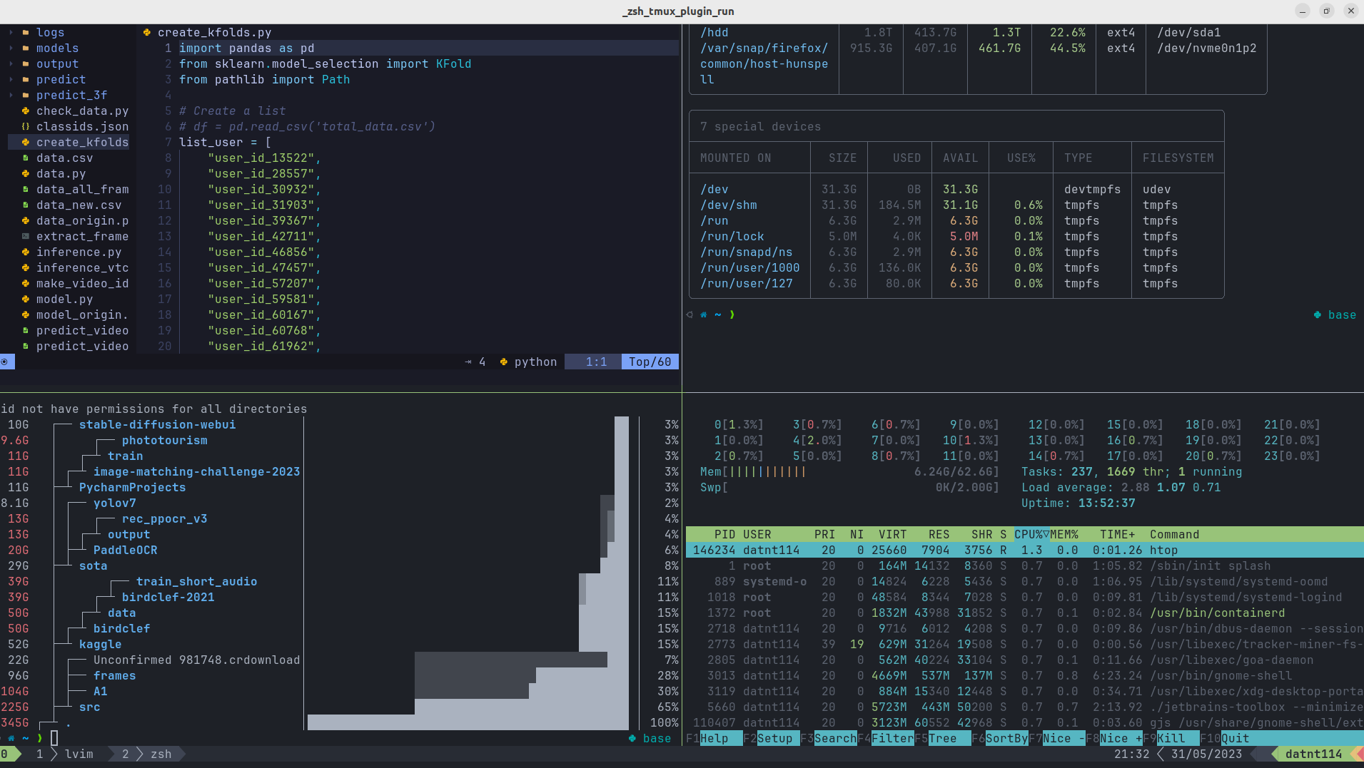 Giới thiệu về tmux