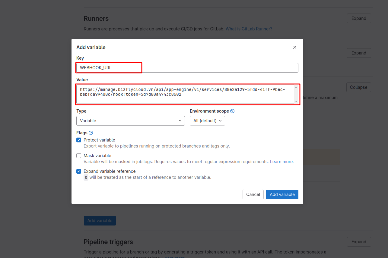 Tự động deploy Service trên Bizfly App Engine sử dụng Gitlab CI