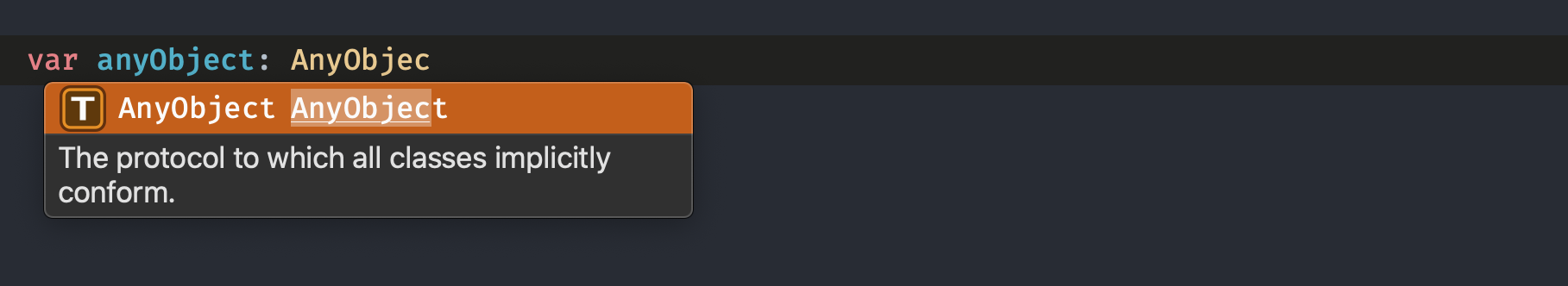Any & AnyObject in iOS